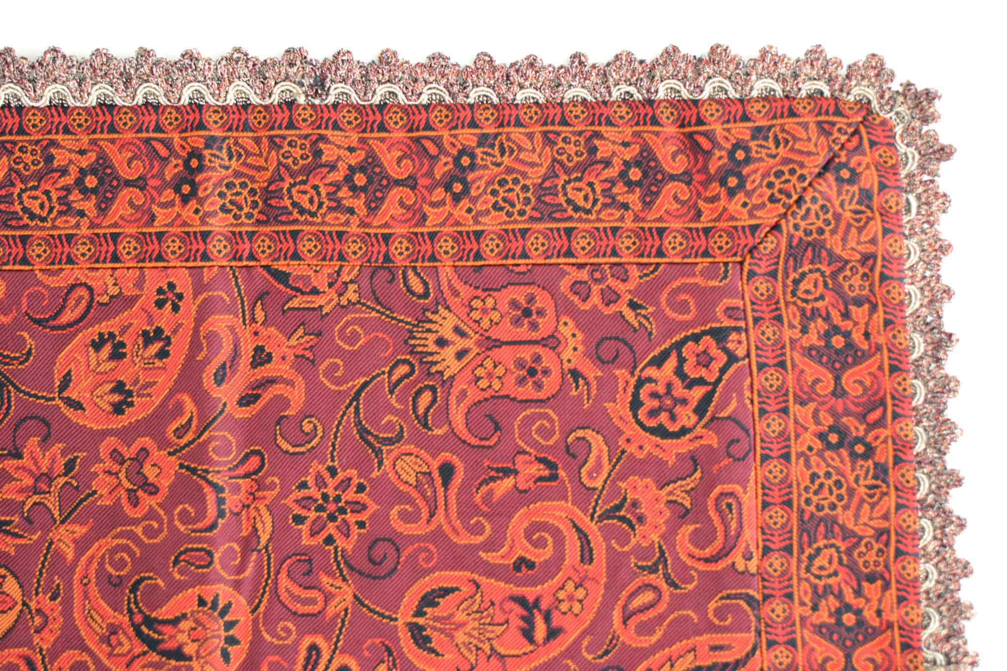 Red Persian Style Tablecloth - Azar Bazaar Handmade Online Shop