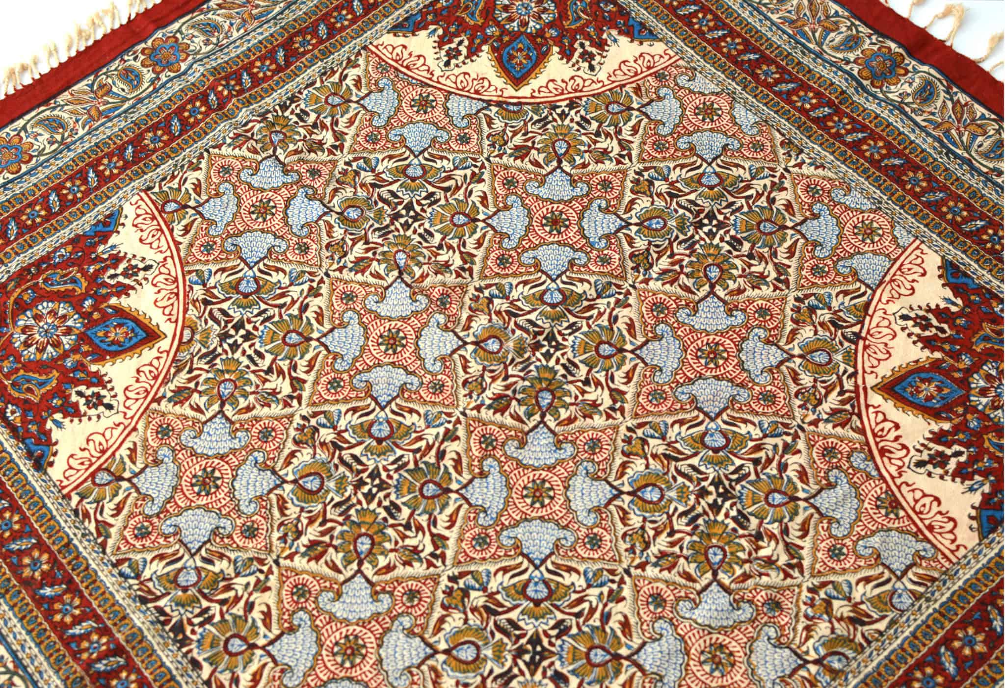 Special Bagh Block-Print Tablecloth - Azar Bazaar - Art & Craft Shop